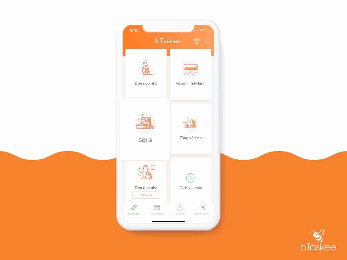 Ứng dụng bTaskee: Giải pháp giặt ủi thông minh cho người Việt - bTaskee