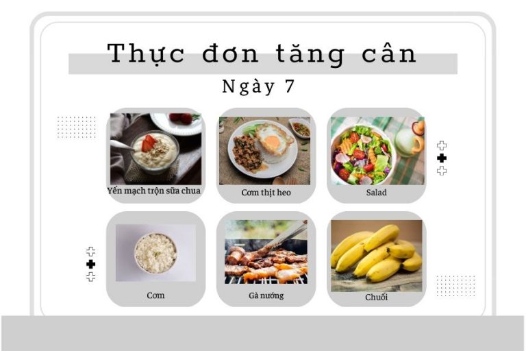 Thực Đơn Tăng Cân 1 Tuần 5kg Vóc Dáng Khỏe Đẹp – bTaskee