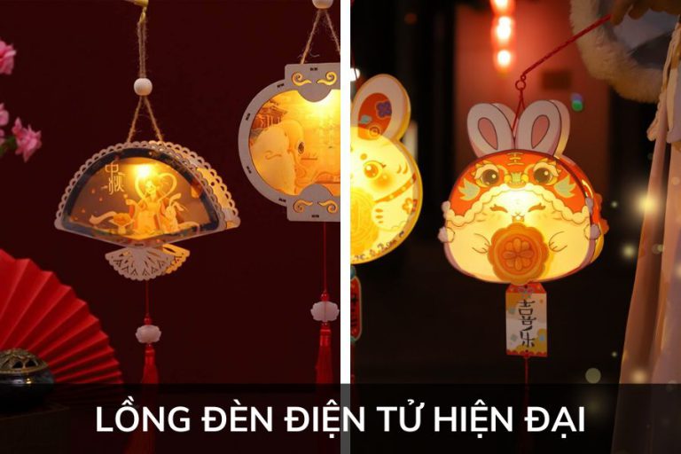 30+ Mẫu Lồng Đèn Trung Thu Đẹp Nhất Rực Rỡ Đêm Rằm